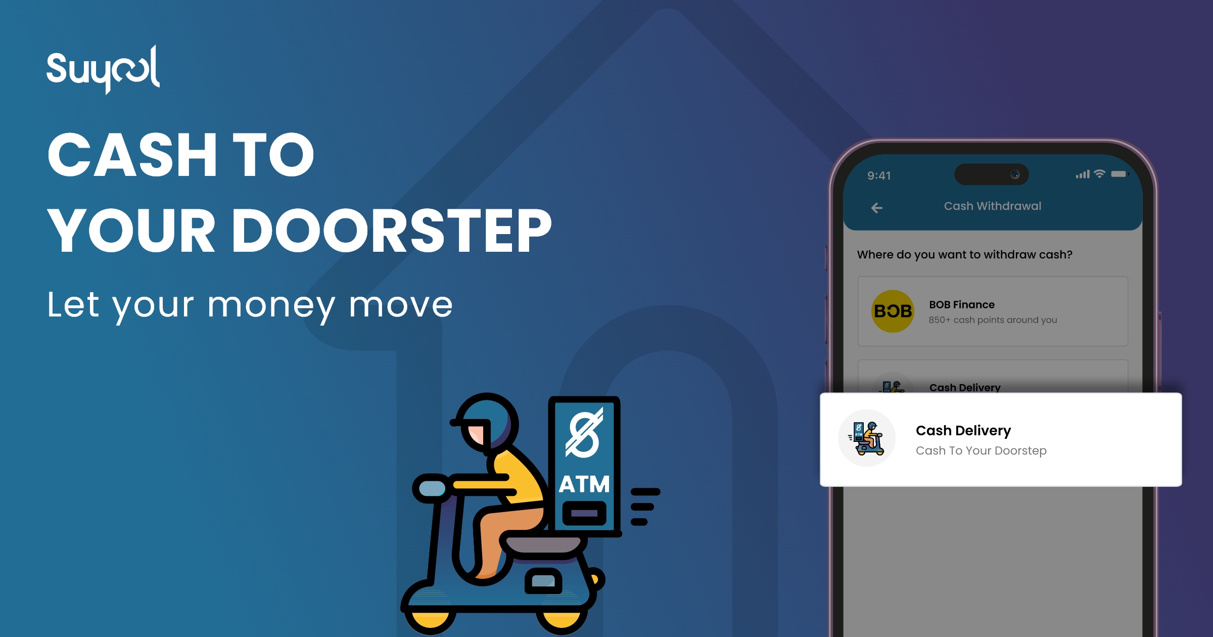 CASH TO YOUR DOORSTEP